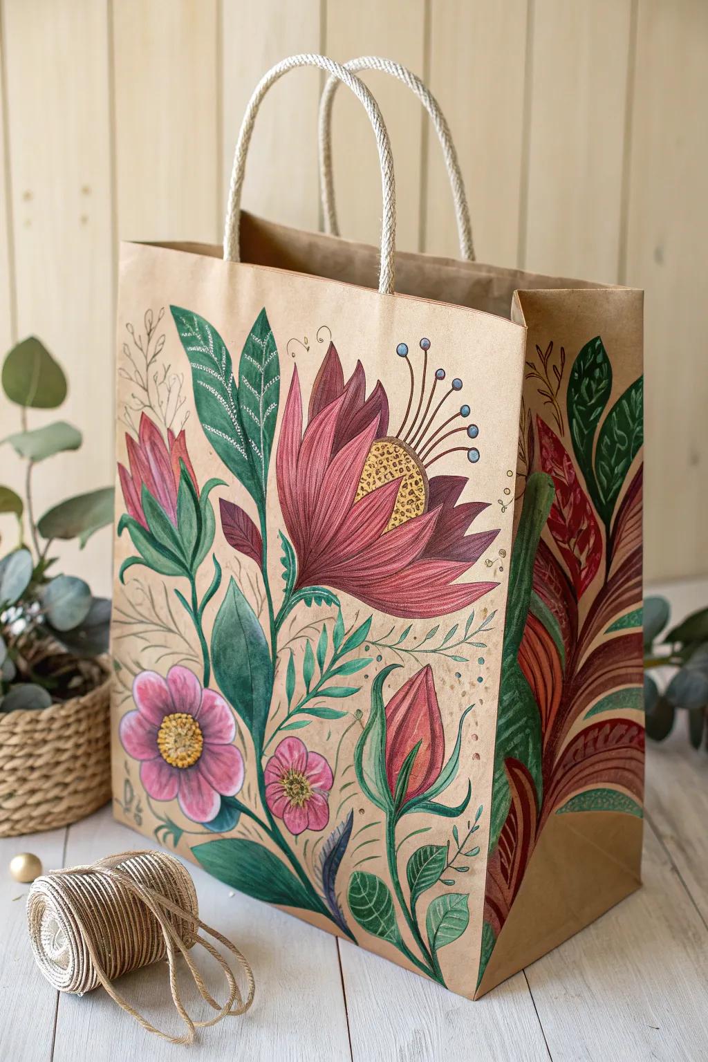 16+ Creative Paper Bag Painting Ideas for Your Home - Casolia