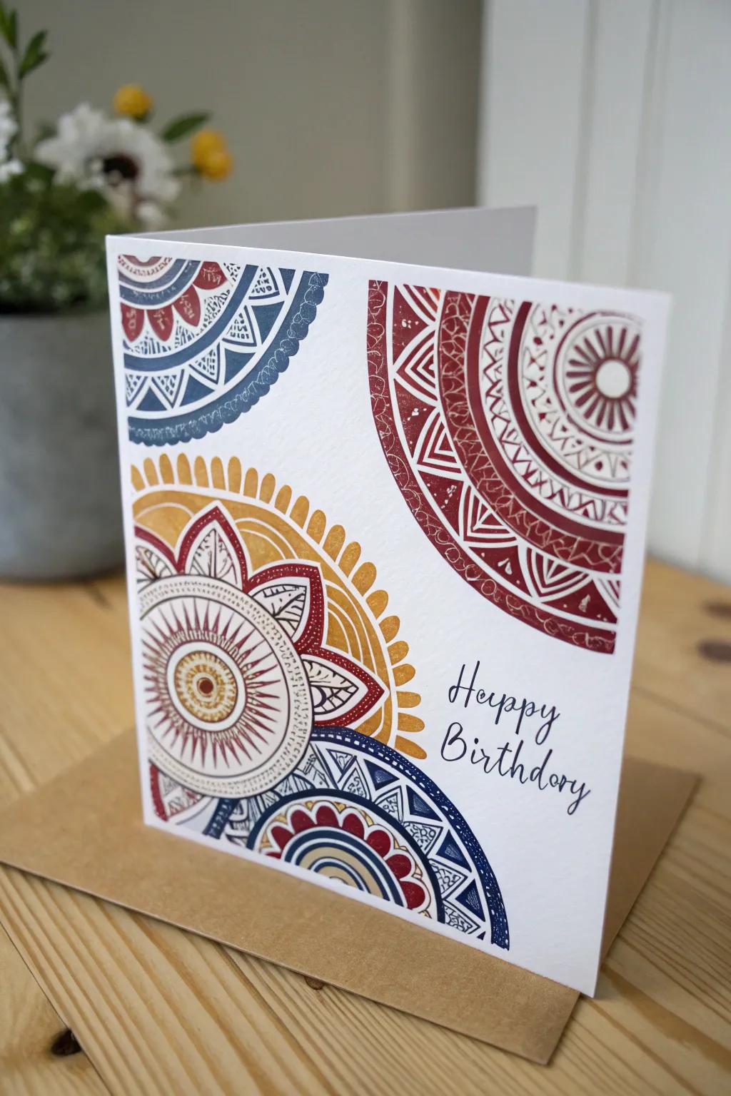 17+ Creative Zentangle Birthday Card Ideas - Casolia