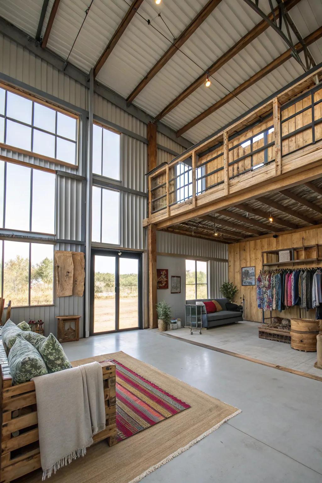 12 Inspiring Metal Building Loft Ideas 12 Inspiring Metal Building Loft Ideas
