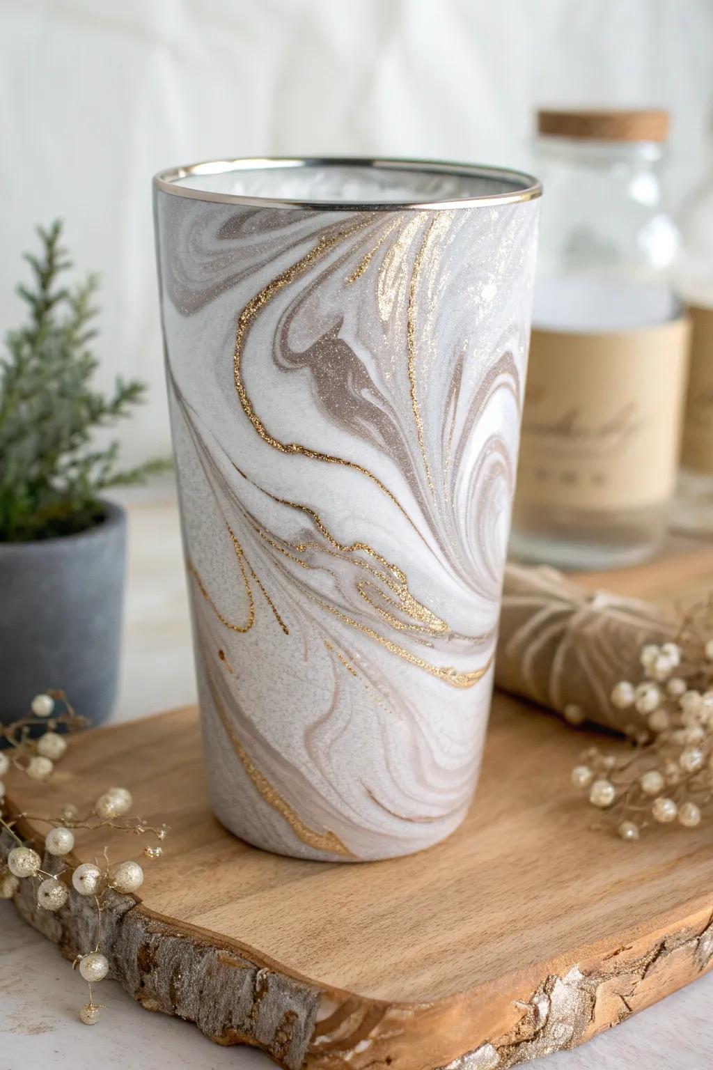 11+ Creative Mica Powder Tumbler Ideas - Casolia
