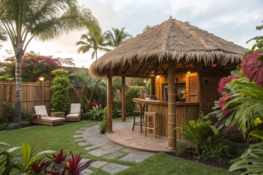20+ Chic Background Tiki Hut Ideas for Your Space
