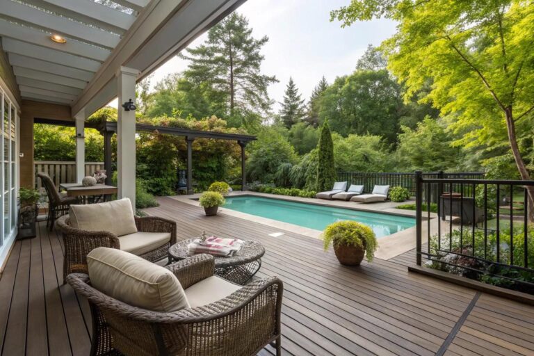 13+ Inspiring Cool Decking Ideas for Your Home