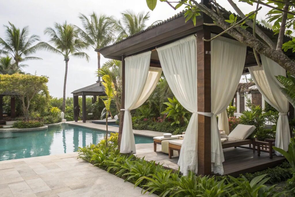 16+ Inspiring DIY Pool Cabana Ideas