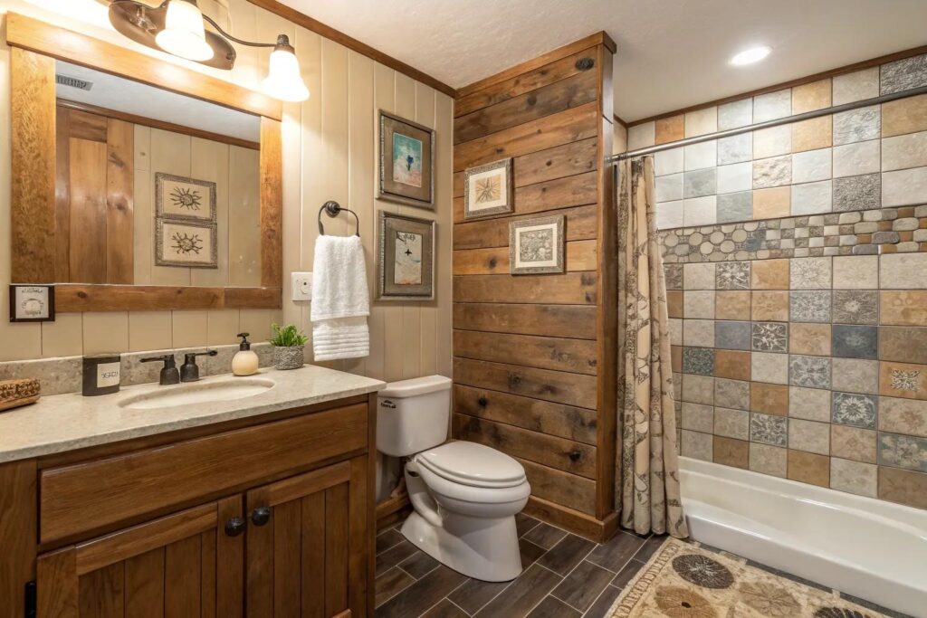 19+ Creative Inexpensive Shower Wall Ideas