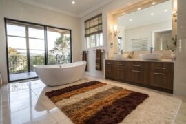 24+ Inspiring Large Bathroom Rug Ideas