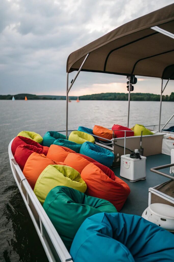 13+ Stylish Pontoon Furniture Ideas for Your Boat