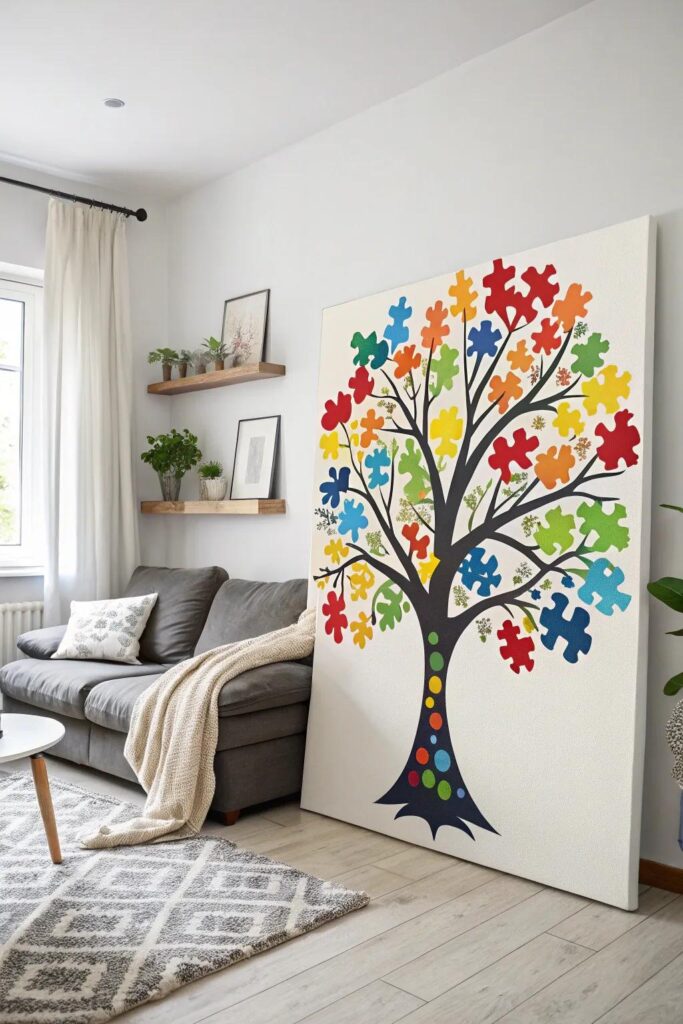 24+ Creative Puzzle Piece Art Ideas for Your Home