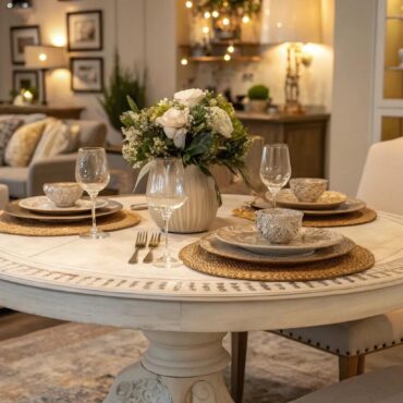 24+ Creative Round Table Top Ideas for Your Home