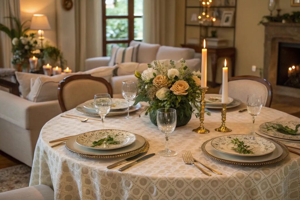 24+ Creative Round Table Top Ideas for Your Home