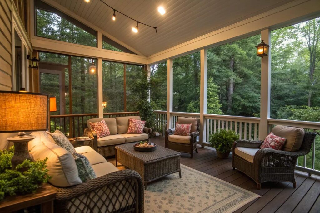 20+ Stylish Screen Porch Furniture Ideas
