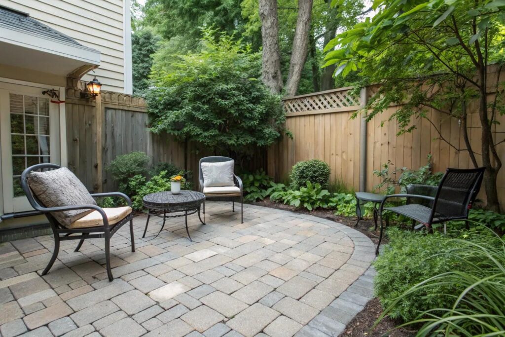 14+ Stylish Small Patio Paver Ideas on a Budget