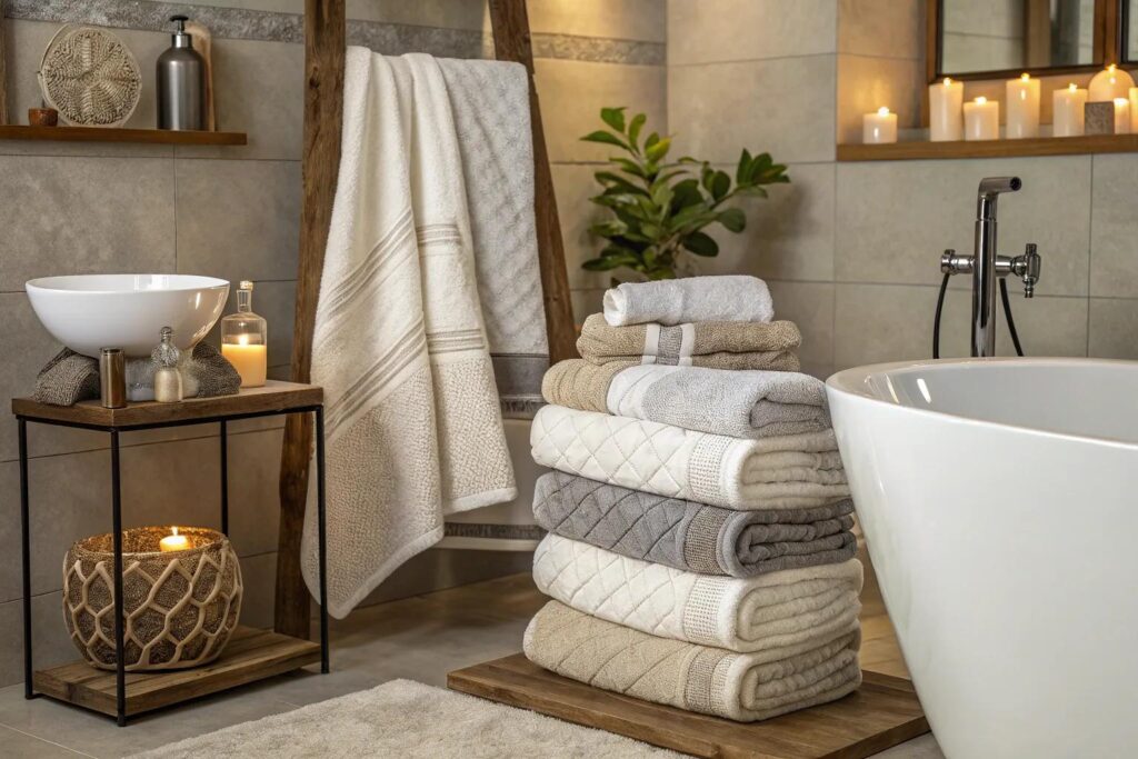 25+ Creative Towel Display Ideas for Your Home