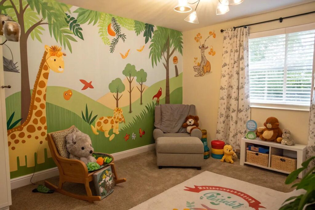 Interesting Animal Themed Nursery Pictures