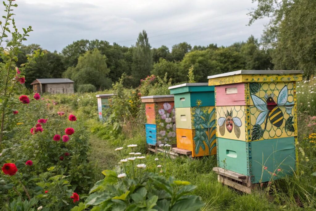 20+ Creative Bee Hive Painting Ideas to Try