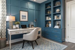 21+ Inspiring Blue Office Ideas for a Stylish Workspace
