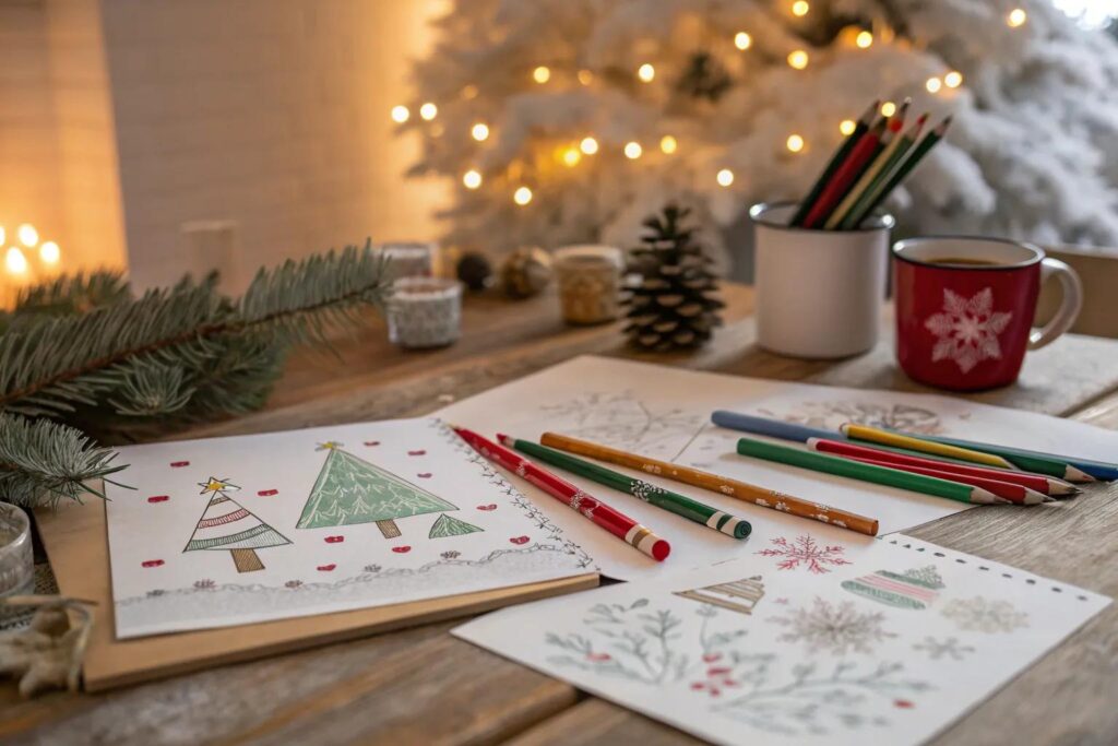 12+ Creative Christmas Drawing Ideas to Try