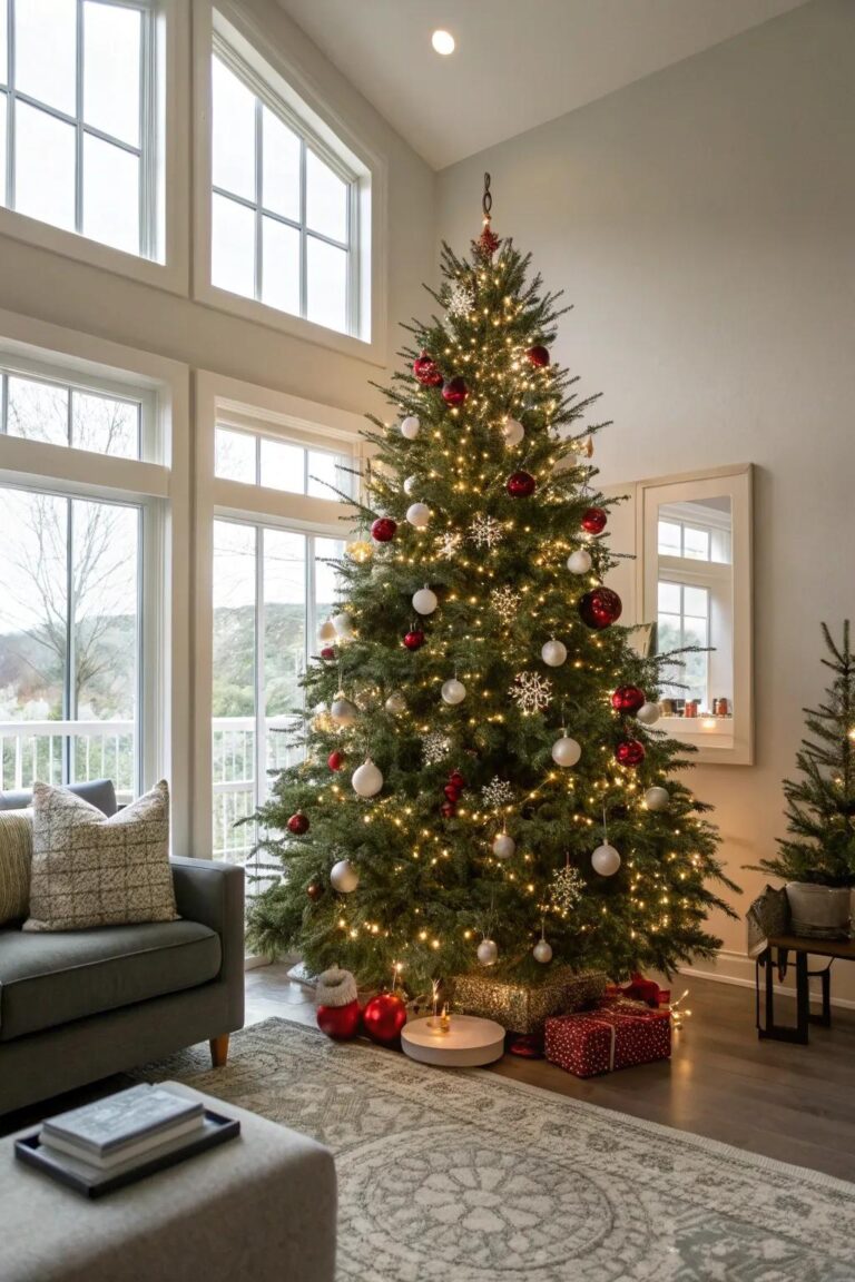 22+ Creative Christmas Tree Lighting Ideas
