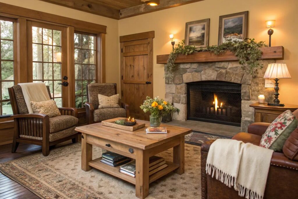 21+ Cozy Country Living Room Ideas