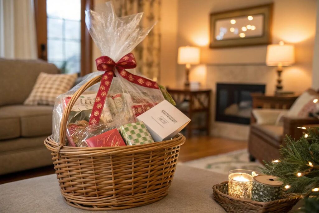 24+ Creative Gift Basket Wrapping Ideas