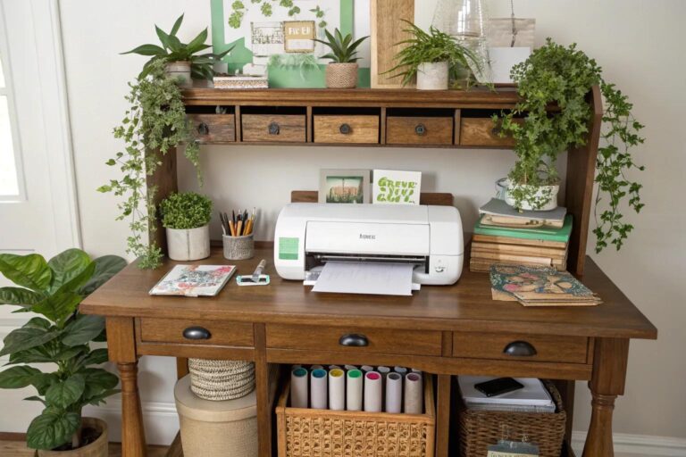 17+ Clever Cricut Workspace Ideas to Inspire You