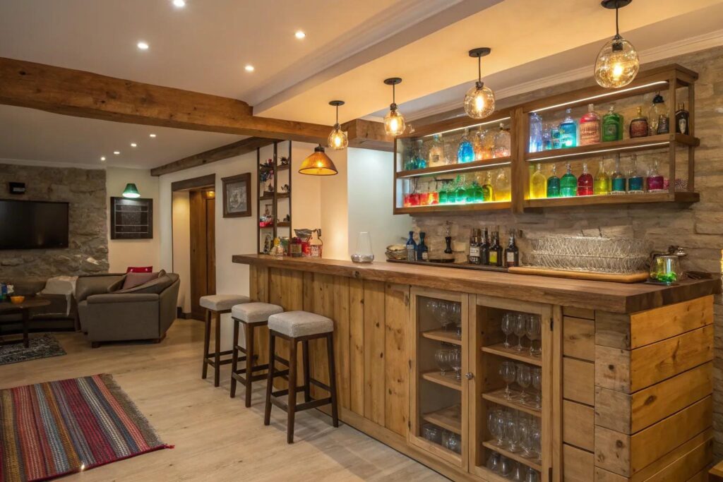 15+ Stylish DIY Home Bar Ideas to Elevate Your Space