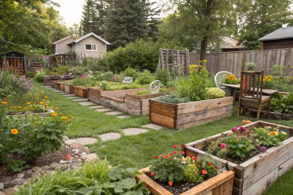 19+ Creative DIY Raised Garden Bed Ideas