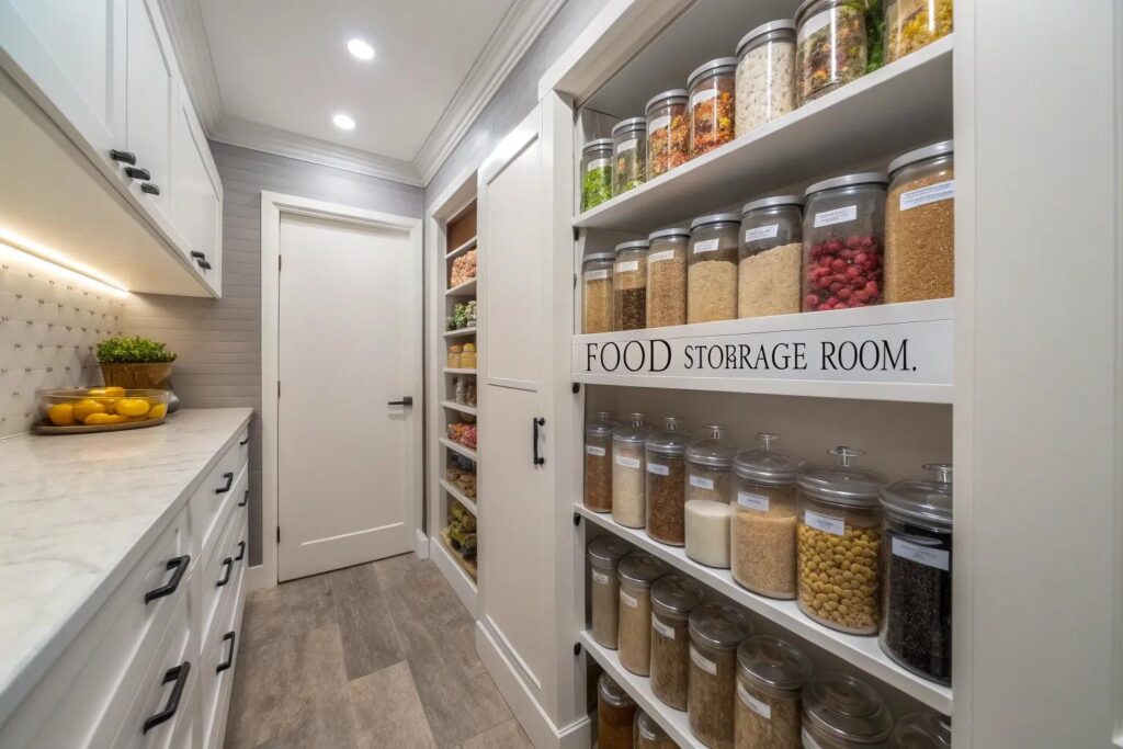 14+ Clever Food Storage Room Ideas to Maximize Space