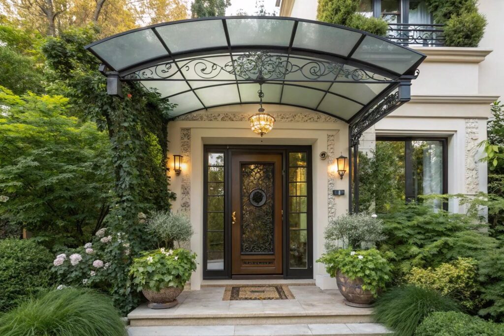 17+ Stylish Front Door Canopy Ideas to Inspire You