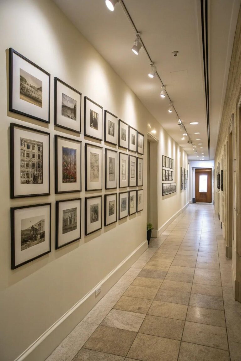 16+ Creative Gallery Wall Layout Ideas