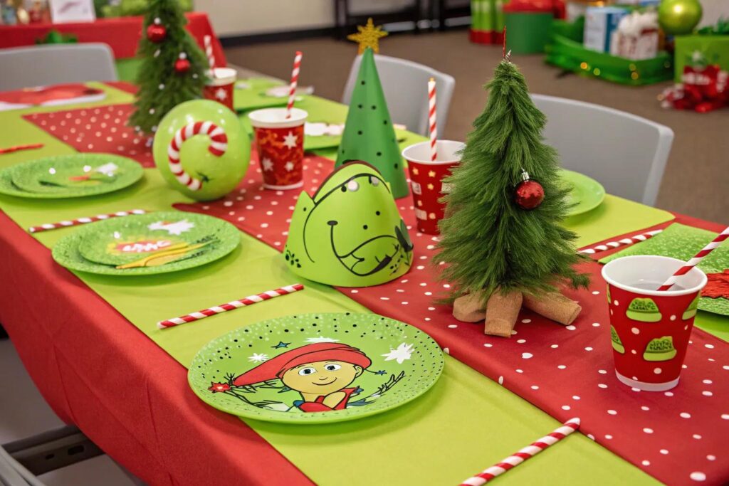 21+ Creative Grinch Table Decor Ideas