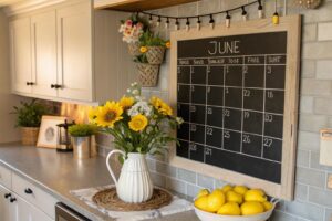 22+ Creative Ideas for June Chalkboard Calendar