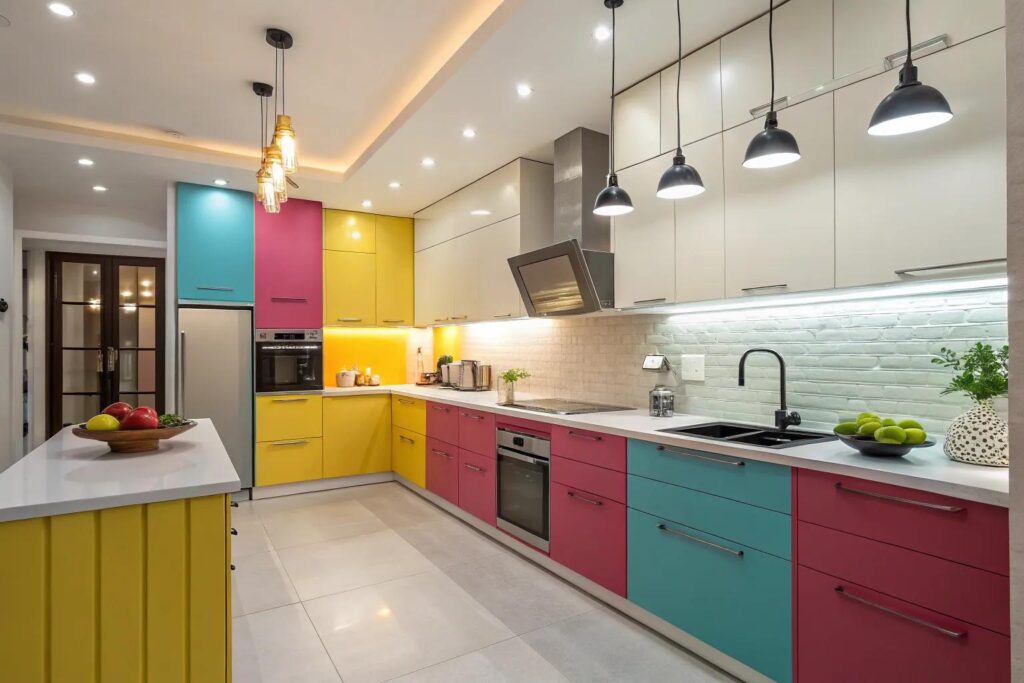 14+ Stylish Ideas for Windowless Kitchens