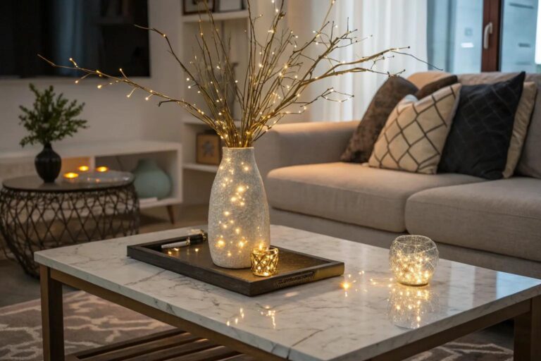 13+ Creative Light Ideas for Stunning Vase Displays
