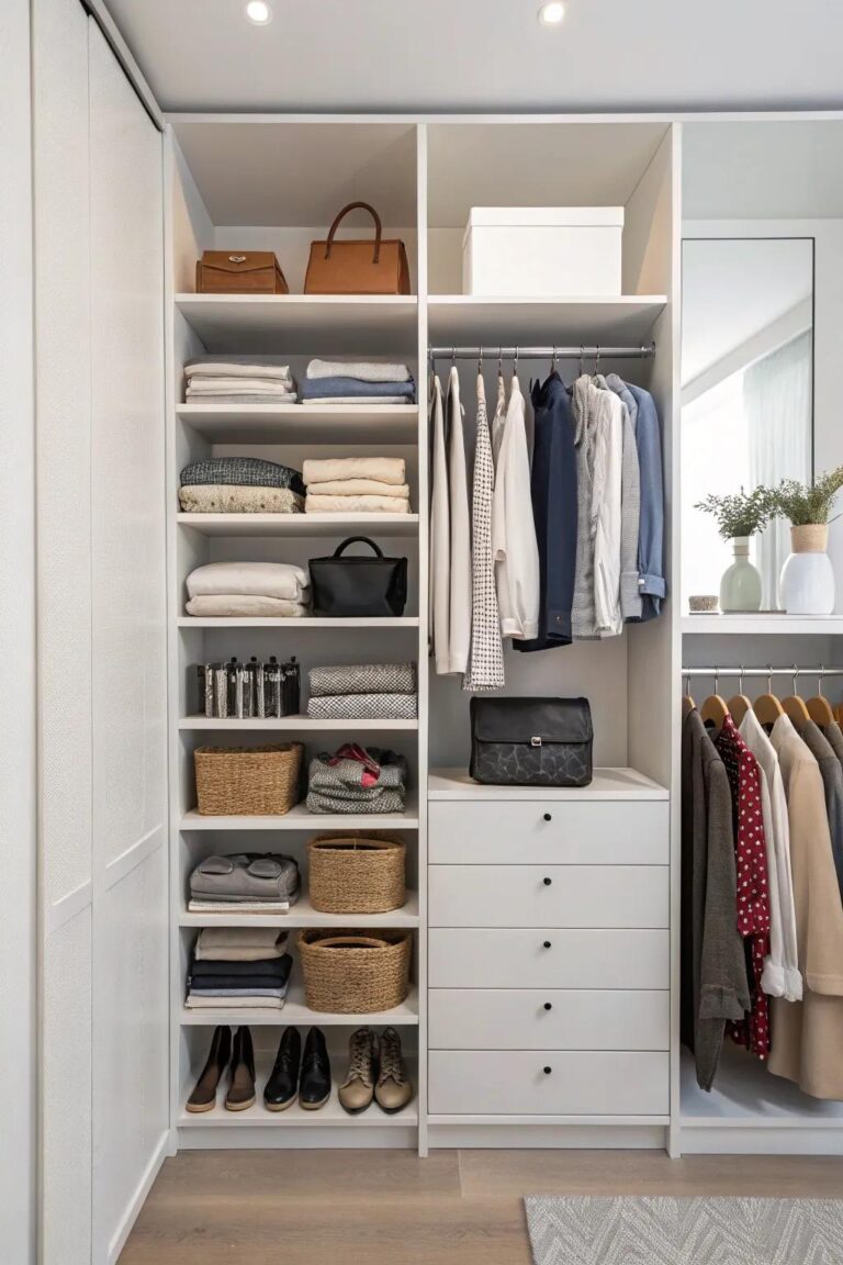 23+ Inspiring Ideas for Minimalist Walk-In Closets