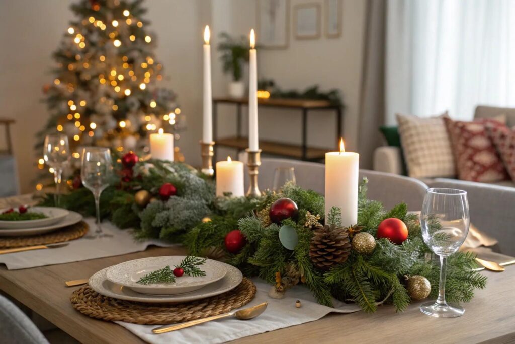 26+ Charming Ideas for Tabletop Christmas Decor