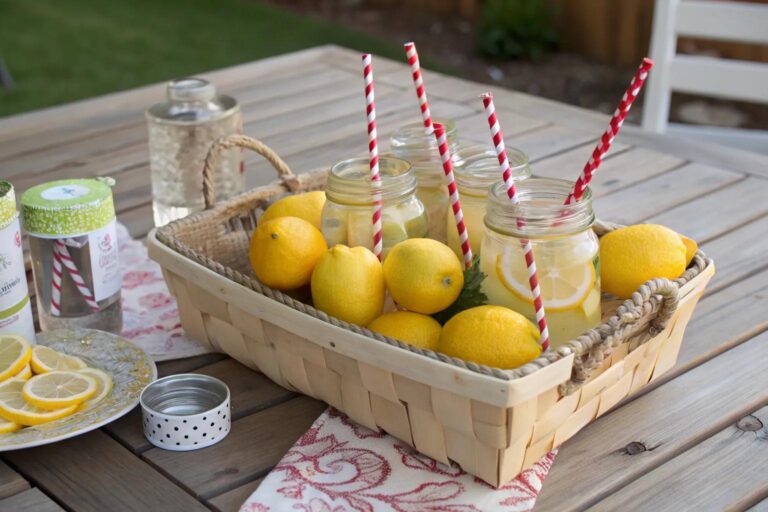 16+ Refreshing Lemonade Gift Basket Ideas
