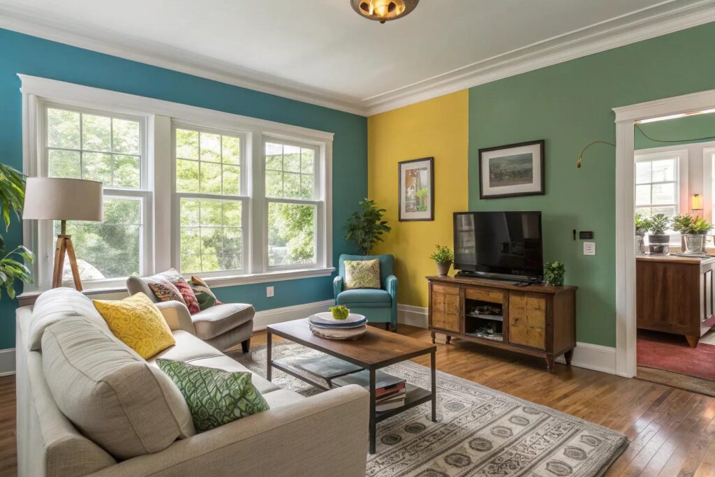 24+ Inspiring Living Room Paint Color Ideas