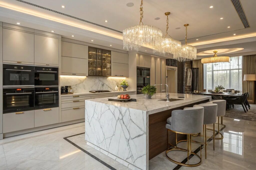17+ Elegant Marble Kitchen Ideas for a Luxurious Look