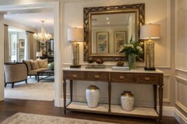 20+ Stylish Mirror Above Console Table Ideas