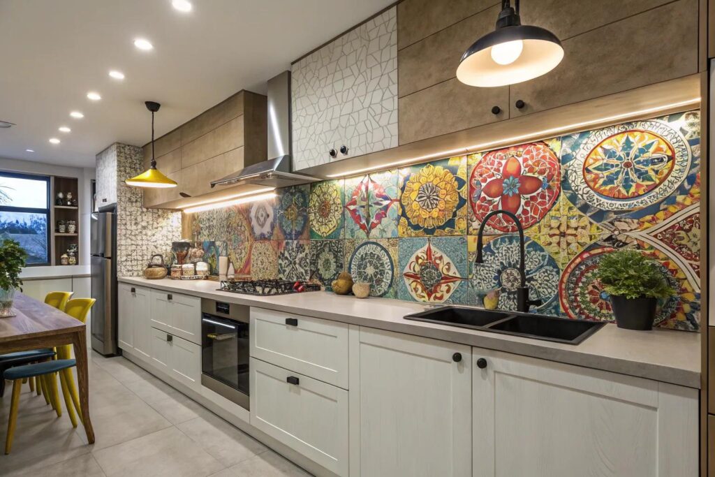 19+ Inspiring Mosaic Kitchen Backsplash Ideas