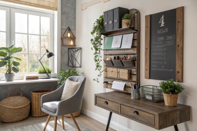 20+ Creative Office Wall Organizer Ideas