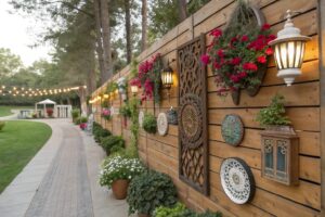 15+ Inspiring Outdoor Wood Wall Ideas