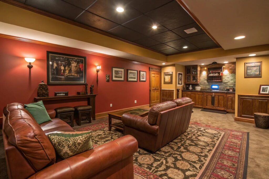 24+ Stylish Paint Color Ideas for Your Man Cave