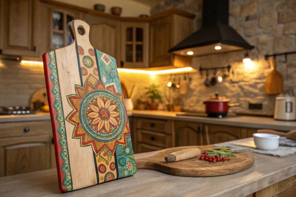 20+ Creative Painted Cutting Board Ideas
