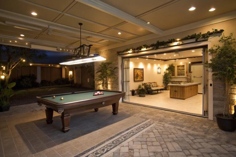 15 Stylish Pool Table In Garage Ideas 4677