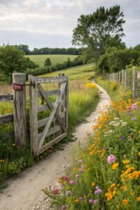 20+ Charming Rustic Entrance Gate Ideas for Farms