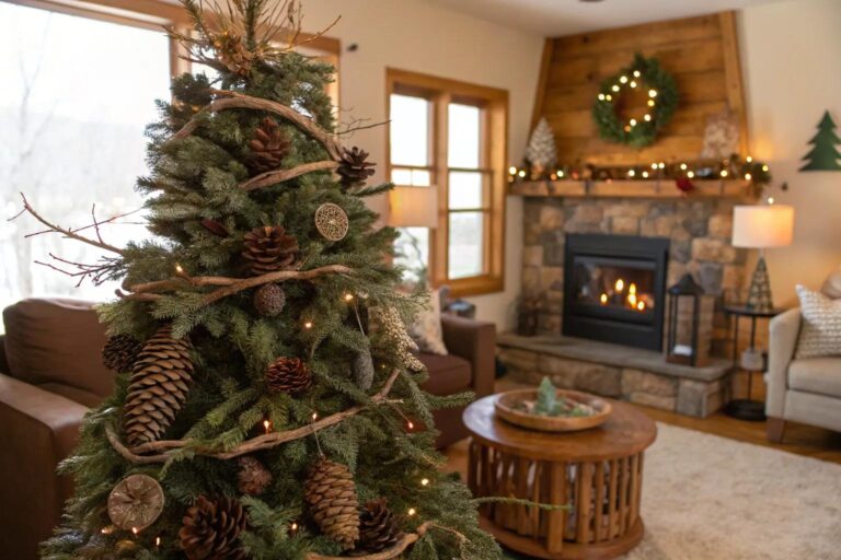 26+ Charming Rustic Tree Topper Ideas