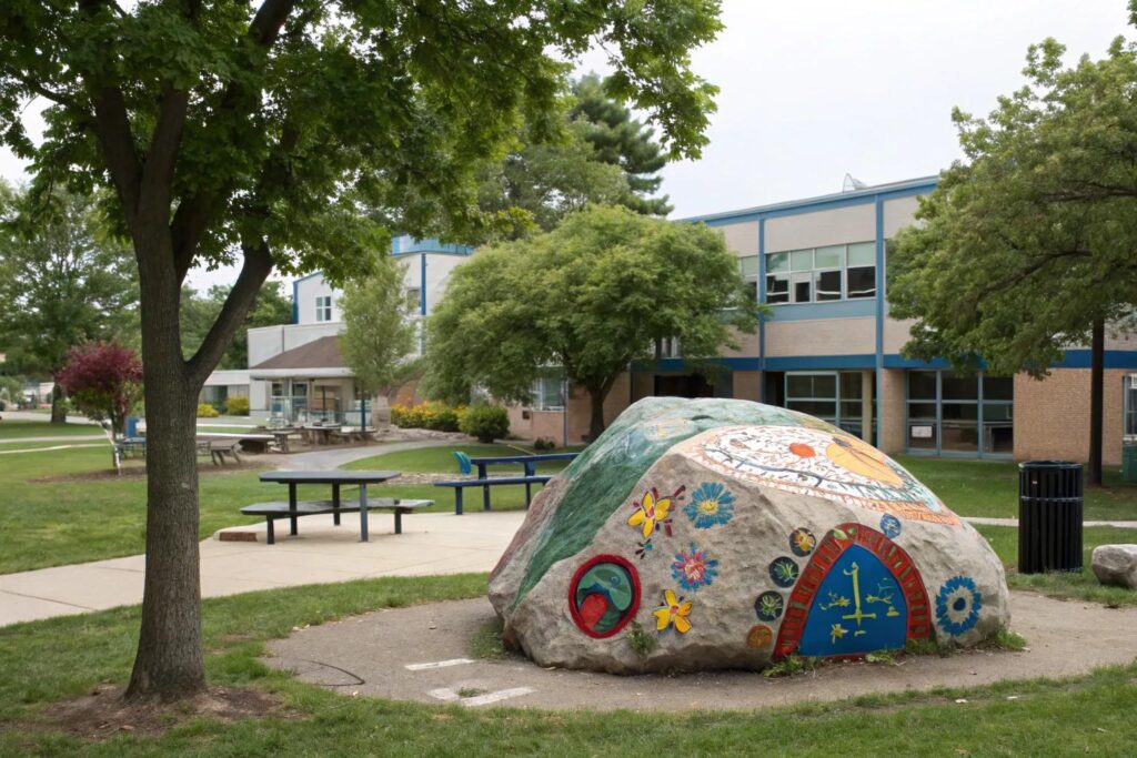 22+ Creative School Rock Painting Ideas