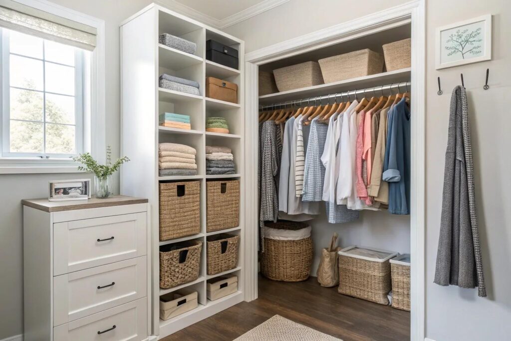26+ Clever Small Closet Organizer Ideas