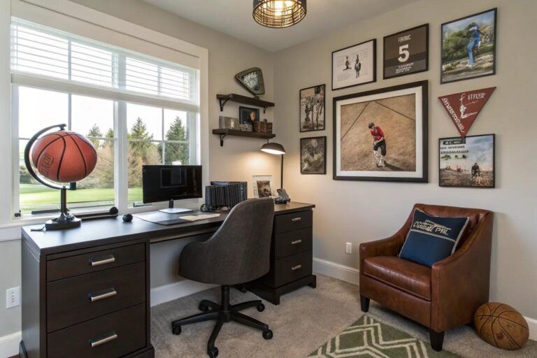 26+ Creative Sports Office Decorating Ideas